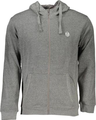 Sergio Tacchini ZIP Sweatshirt Herren Grau - - Sweatshirts & Hoodies - Herren - Grau - XL