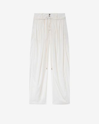 Isabel Marant Pantalon Inaya - Femme - Blanc - Taille34 - Isabel Marant