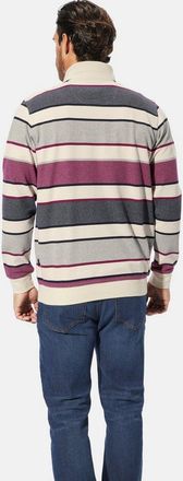 Babista Sweatshirt MELRIN mit mordernen Umlegekragen