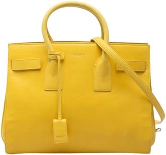 Saint Laurent Pre-owned Sac de Jour Tote Bag - - Pre-owned - Damen - Gelb - ONE SIZE