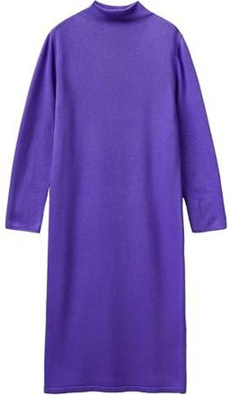 Benetton Robe 1235dv015, Violet 30 F, M Femme