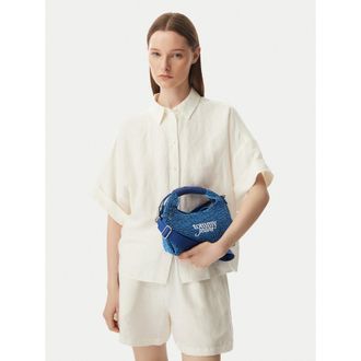 Tommy Jeans Handtasche Tommy Jeans Tjw Summer Crochet Crossover AW0AW18779 Blau