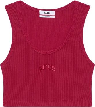 GCDS Gcds, Damen, Oberteile, Rot, LGr&ouml;&szlig;e