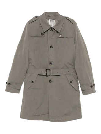 L'Impermeabile trench Gilberto à taille ceinturée - Gris