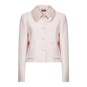 Max Mara Damen, Jacken, Rosa, MGr&ouml;&szlig;e