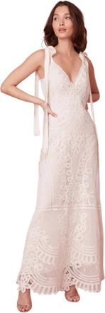 LoveShackFancy Lora Lace Maxi Dress - - Dresses - Damen - Rosa - M
