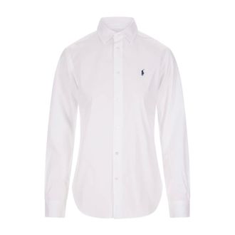 Ralph Lauren Femme, Blouses et Chemises, Blanc, Taille: 34 FR Chemise en Coton Blanc