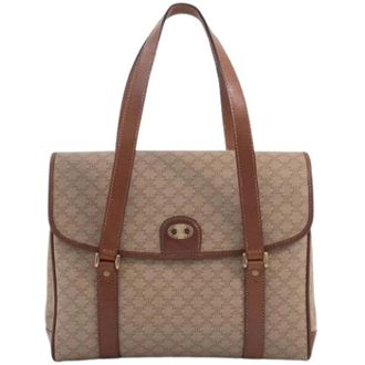 Celine Sac cabas Macadam Pre-owned - Femme - Pre-owned - Beige - Taille: ONE Size
