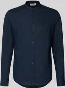 Casual Friday Slim Fit Freizeithemd mit Stehkragen Modell Anton