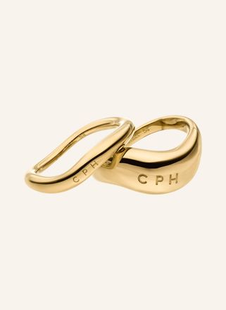 Copenhagen Copenhagen Studios Ring Aus Edelstahl gold