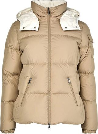 Moncler K20931A0010154A81 Kurze Daunenjacke - - Jackets - Damen - Beige - M
