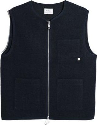 Farah Gilet Myles sans manches en laine m&eacute;lang&eacute;e