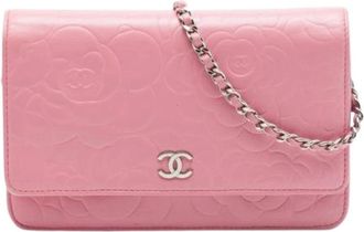 Chanel Pre-owned Wallet on Chain - Femme - Pre-owned - Rose - Taille: ONE Size