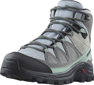 Salomon Quest Rove Gore-tex, Hiking Shoe Damen, Quarry Quiet Shade Black, 42 2/3 EU