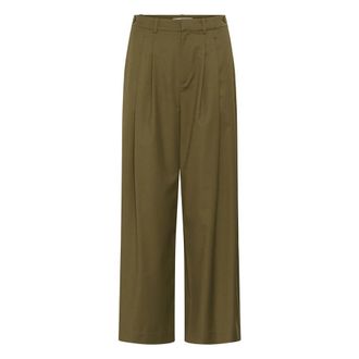 Gestuz GZOlivia HW Pant - - Trousers - Damen - Gr&uuml;n - L