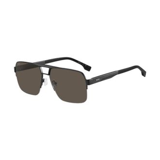 HUGO BOSS Authentische Boss Sonnenbrille - Premium Qualit&auml;t - - Accessories - Herren - Schwarzk - 60 MM
