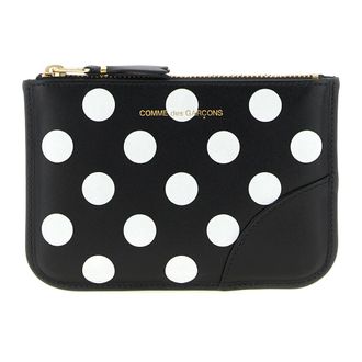 Comme Des Gar&ccedil;ons unisex, Accessoires, Multicolore, Taille: ONE Size Porte-cartes imprim&eacute; &agrave; pois