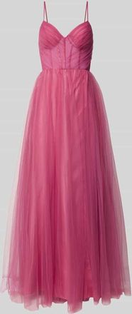Luxuar Fashion Abendkleid mit Herz-Ausschnitt