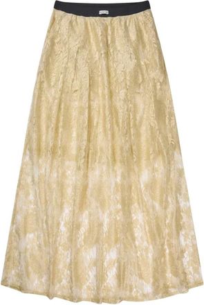 Munthe Femme, Jupes, Jaune, Taille: 40 FR Latosha Skirt