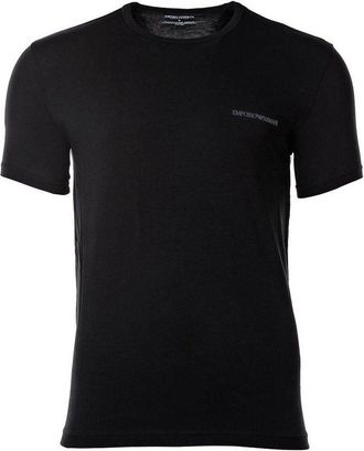 Emporio Armani T-Shirt Herren T-Shirt 2er Pack Baumwolle CORE LOGOBAND (Packung, 2er Pack)