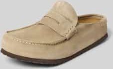 Birkenstock Clogs aus Veloursleder Modell Naples Wrapped