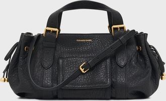 Gerard Darel Sac à main en cuir - 18H - Noir