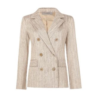 D.exterior Femme, Vestes, Jaune, Taille: 44 FR Blazer 60776