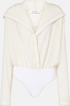 Alaia Alaïa Body aus einem Wollgemisch