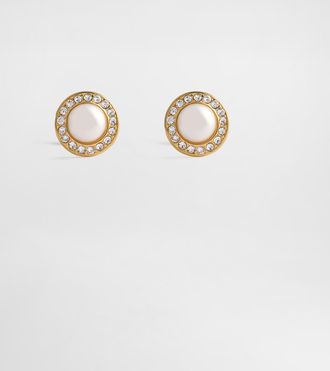 Dolce & Gabbana Runde Manschettenkn&ouml;pfe - Mann Bijoux Gold Metall Pai