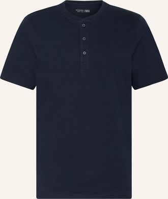 Schiesser Schlafshirt Mix+Relax blau