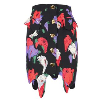 Moschino Damen, R&ouml;cke, Mehrfarbig, SGr&ouml;&szlig;e