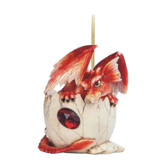 Generic Weihnachten f&uuml;r Weihnachtsbaum Personalisierte Bruchsichere Ornamente Drache Baby Ei Xmas Western Dekorationen Kostbar