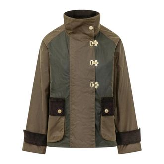 Barbour Kilnwick Steppjacke - - Jackets - Damen - Gr&uuml;n - S