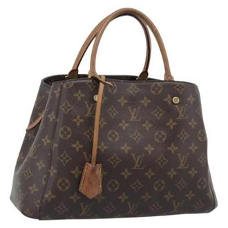 Louis Vuitton Pre-owned Monogram Tote Bag - - Pre-owned - Damen - Braun - ONE SIZE