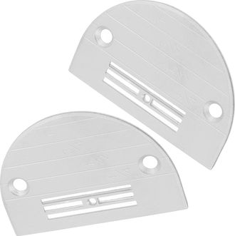 Hemobllo 2 St&uuml;ck Metall Nadelplatten mit Skala f&uuml;r N&auml;hmaschinen N&auml;hmaschinenzubeh&ouml;r f&uuml;r Heimwerker Einfache Installation Kompatibel mit Diversen Modellen