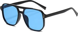 Generic Lunettes De Soleil D&eacute;coratives For Hommes Et Femmes, Id&eacute;ales For Les Vacances D&eacute;placements. Convient &Eacute;galement Aux Sports Plein Air(Blue)