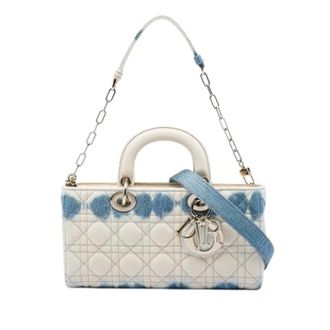 Dior Pre-owned Sac bandouli&egrave;re matelass&eacute; - Femme - Pre-owned - Bleu - Taille: ONE Size