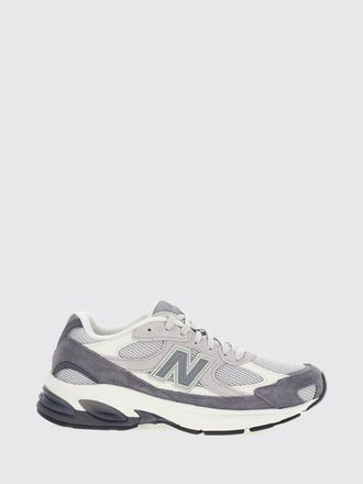 New Balance Baskets 2010 en daim et maille avec semelle interm&eacute;diaire ABZORB
