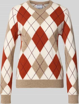 Jake*s Casual Regular Fit Pullover aus reinem Kaschmir