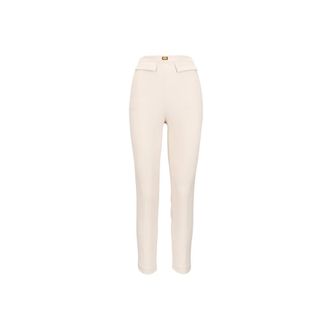 Elisabetta Franchi Cropped Hosen - - Trousers - Damen - Beige - L