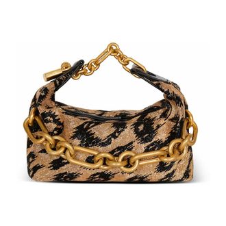 Balmain Sac Sync Mini brod&eacute; motif l&eacute;opard - Femme - Sacs - Multicolore - Taille: ONE Size