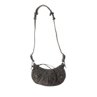 Balenciaga Sac bandouli&egrave;re Le Cagole Pre-owned - Femme - Pre-owned - Noir - Taille: ONE Size