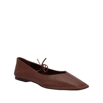 Alohas Alohas, Femme, Chaussures, Brun, Taille: 41 EU Ballerines en cuir Sway
