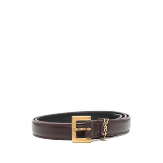 Saint Laurent Cassandre Thin Belt