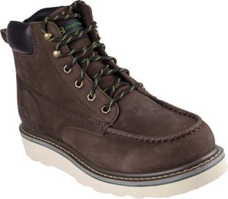 Skechers Mens X John Deere Kadmiel Grand Creek Ankle Boot, schokoladenbraun, 45 EU