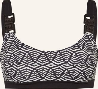 Lidea Lidea Bralette-Bikini-Top Dashed Pulse schwarz