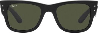 Ray-Ban unisex, Accessoires, Noir, Taille: 51 MM Mega Wayfarer