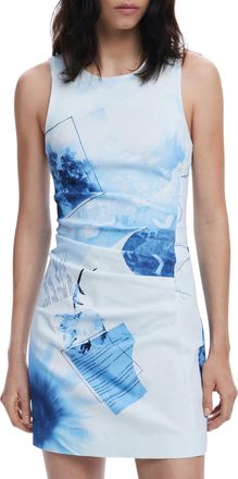 Desigual Vest_FOTOAZUL, 5002 Stick Blue, M