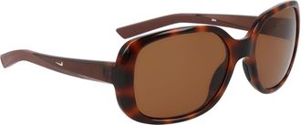 Nike Quadratischer Rahmen-Sonnenbrille f&uuml;r Damen (Schildkr&ouml;te Farbe/Braun)