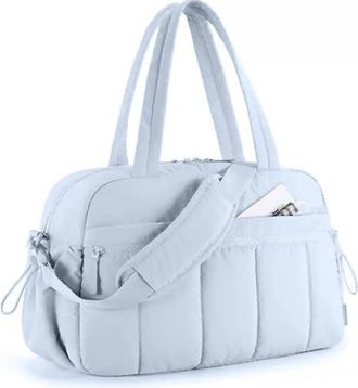 Generic Grand sac fourre-tout matelass&eacute; pour ordinateur portable pour femme, sac &agrave; main l&eacute;ger pour enseignant, infirmi&egrave;re, sac &agrave; bandouli&egrave;re pour universit&eacute;, 